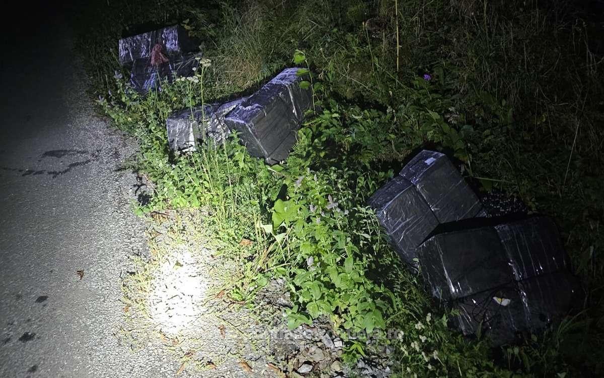 Trei indivizi și-au abandonat la graniță coletele cu țigări de ...